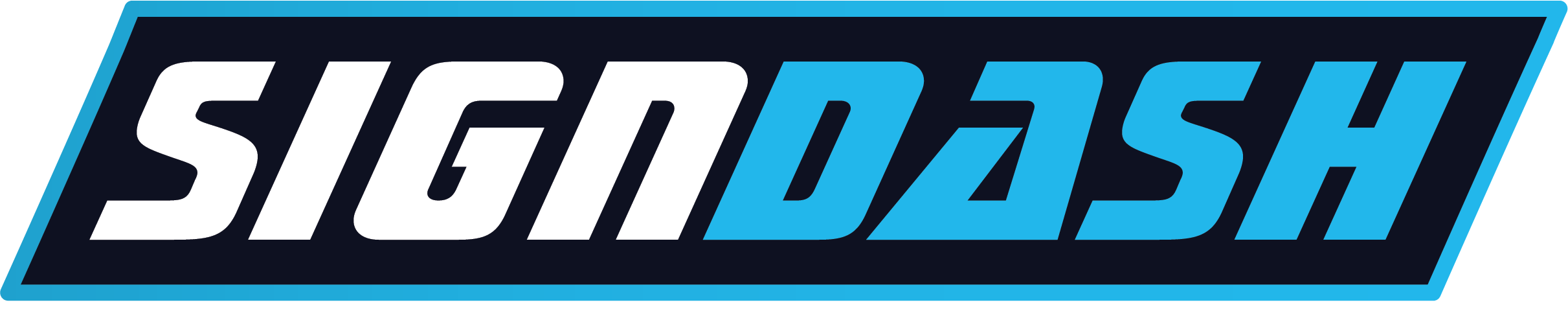 Home - Sign Dash Web Demo